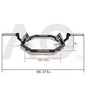 ARCHON Multi Grip Trap Bar Bar | Hex bar | Farmers Walk Bar | Row Bar ...